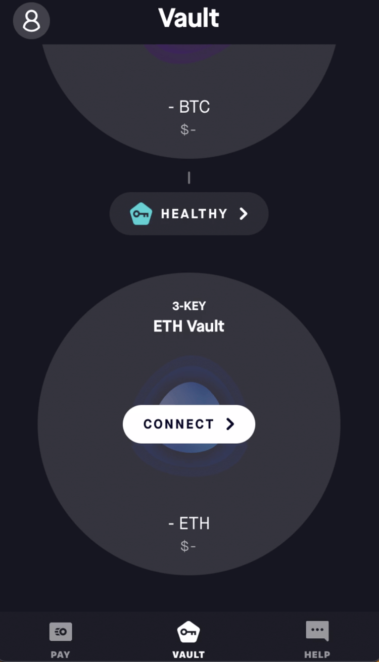 Setting up your 3-key vault for ethereum (ETH)