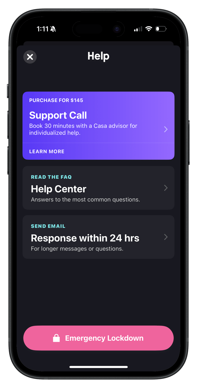 Emergency Lockdown (Standard)