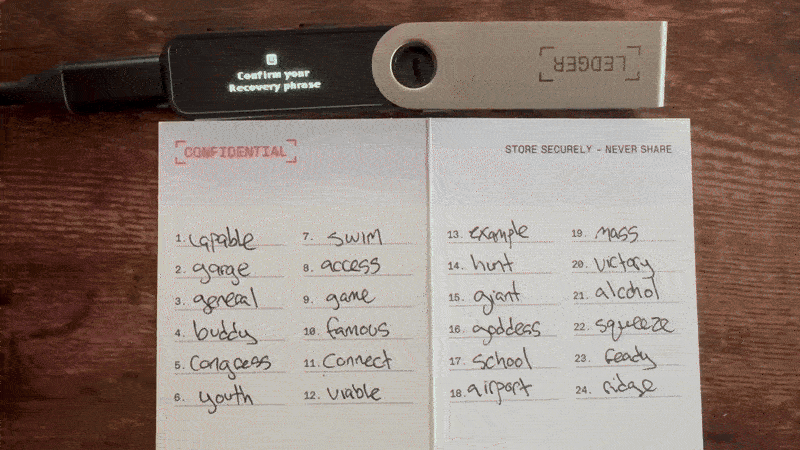 Setting up Ledger for use with Casa