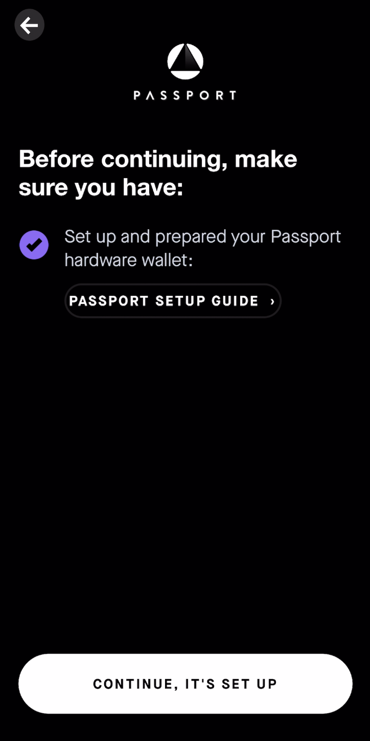 Adding Passport to your Casa vault