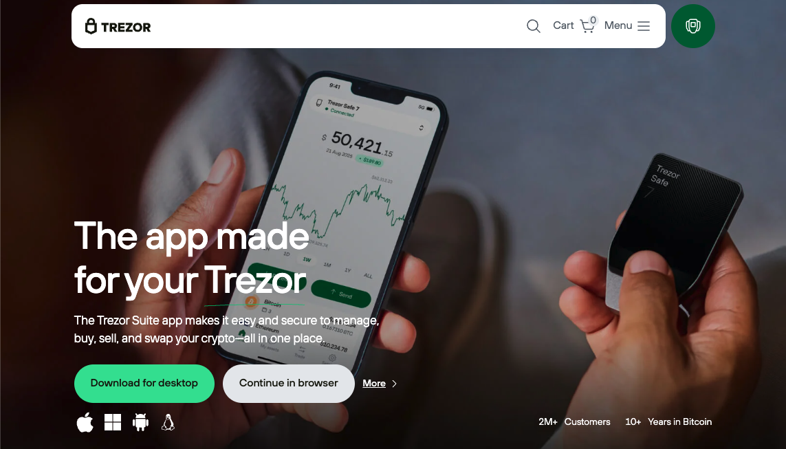 Trezor Suite