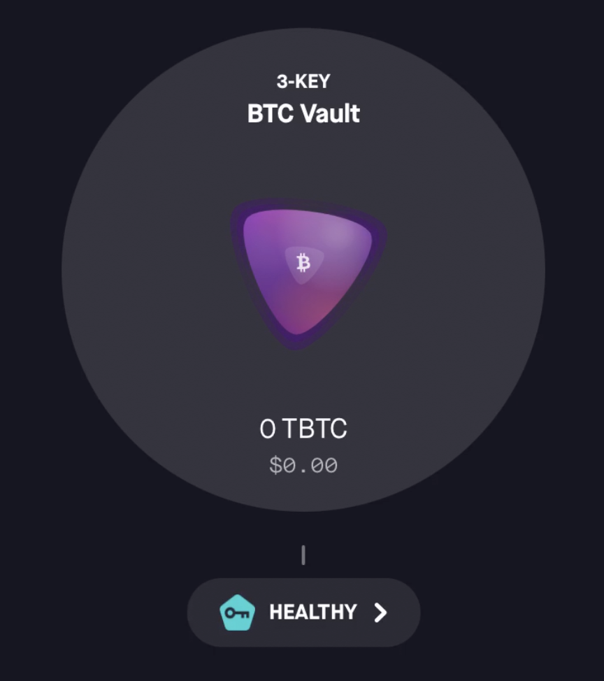 Testnet bitcoin (TBTC)