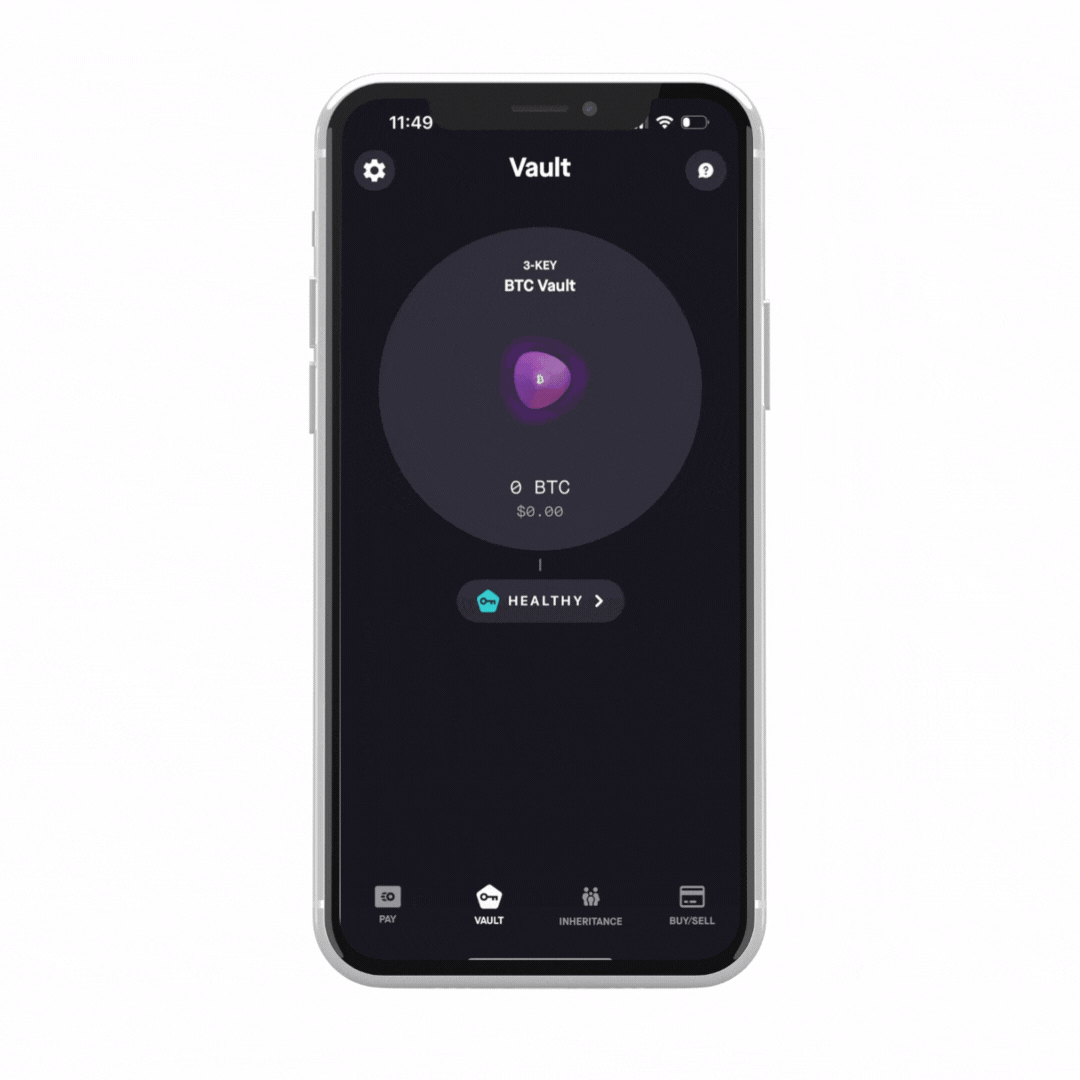 Health checks in the Casa app
